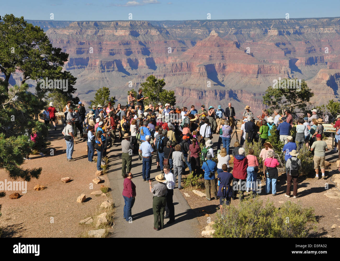 The Grand Canyon's Trail of Time Dedication ceremony marked the opening ...