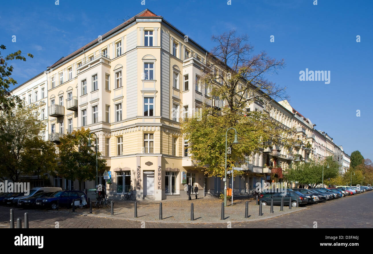 Berlin, Germany, in renovated buildings in the Rykestr Stock Photo - Alamy