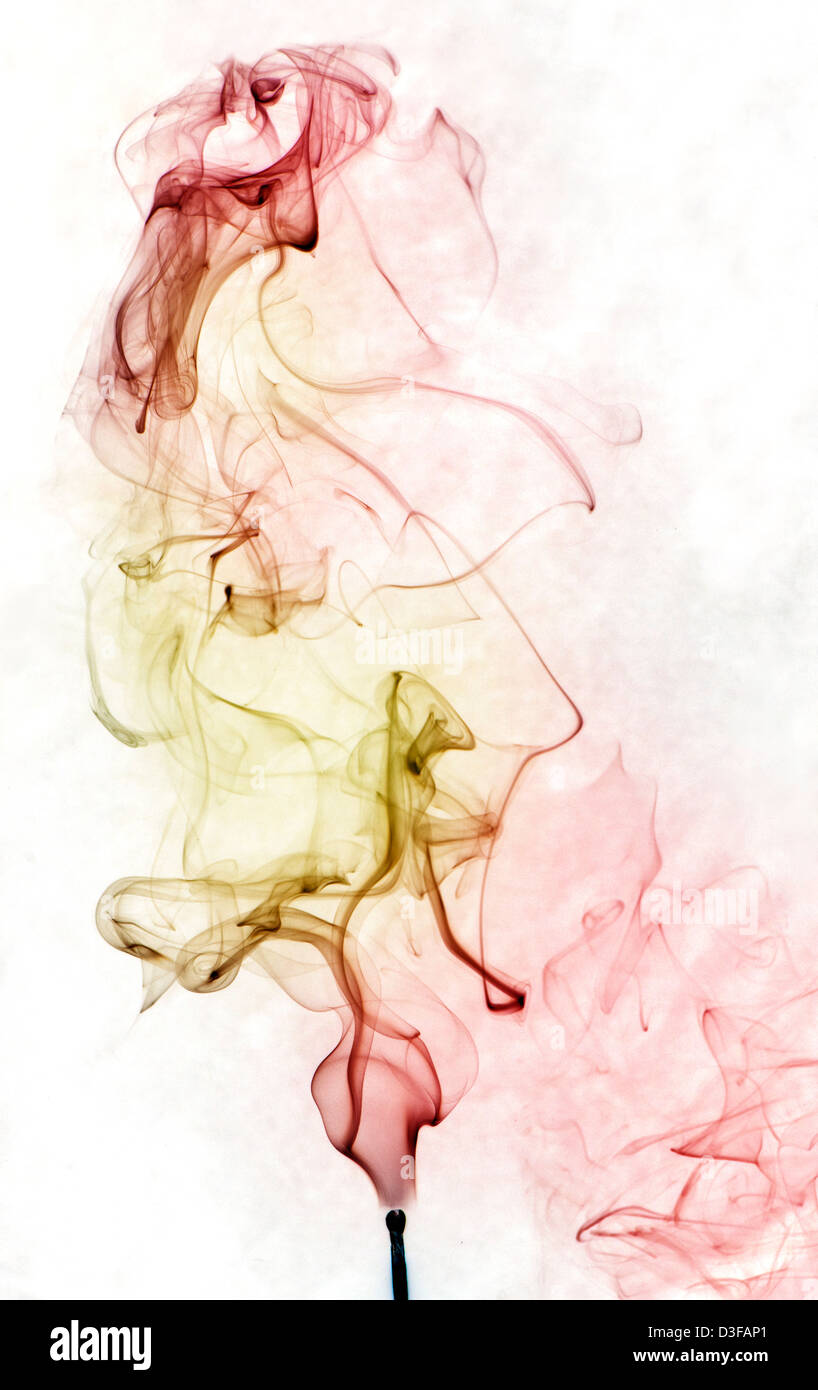 smoke rising and swirling Stock Photo - Alamy