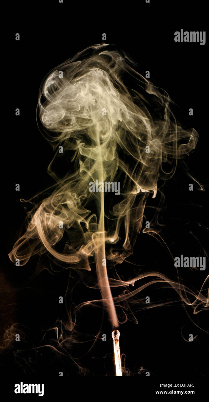 smoke rising and swirling Stock Photo - Alamy