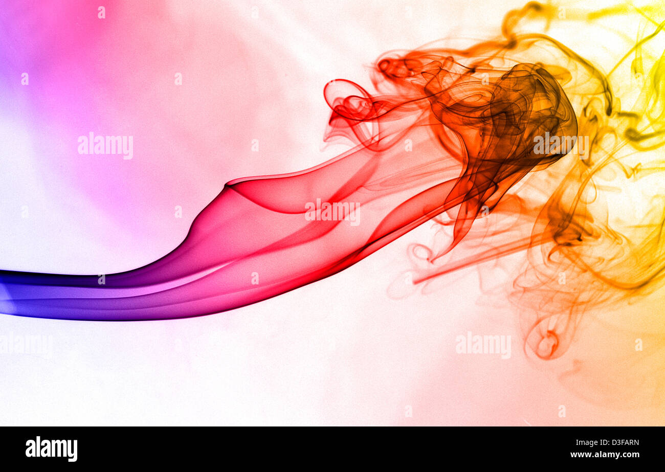 smoke rising and swirling Stock Photo - Alamy