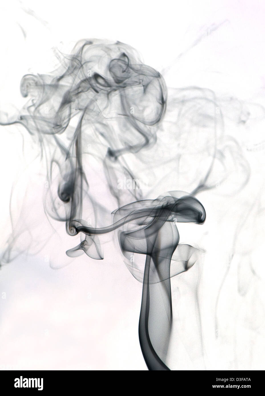 smoke rising and swirling Stock Photo - Alamy