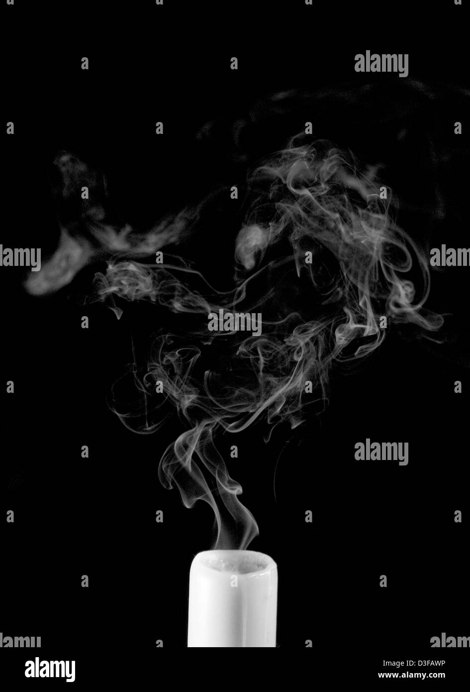 smoke rising and swirling Stock Photo - Alamy