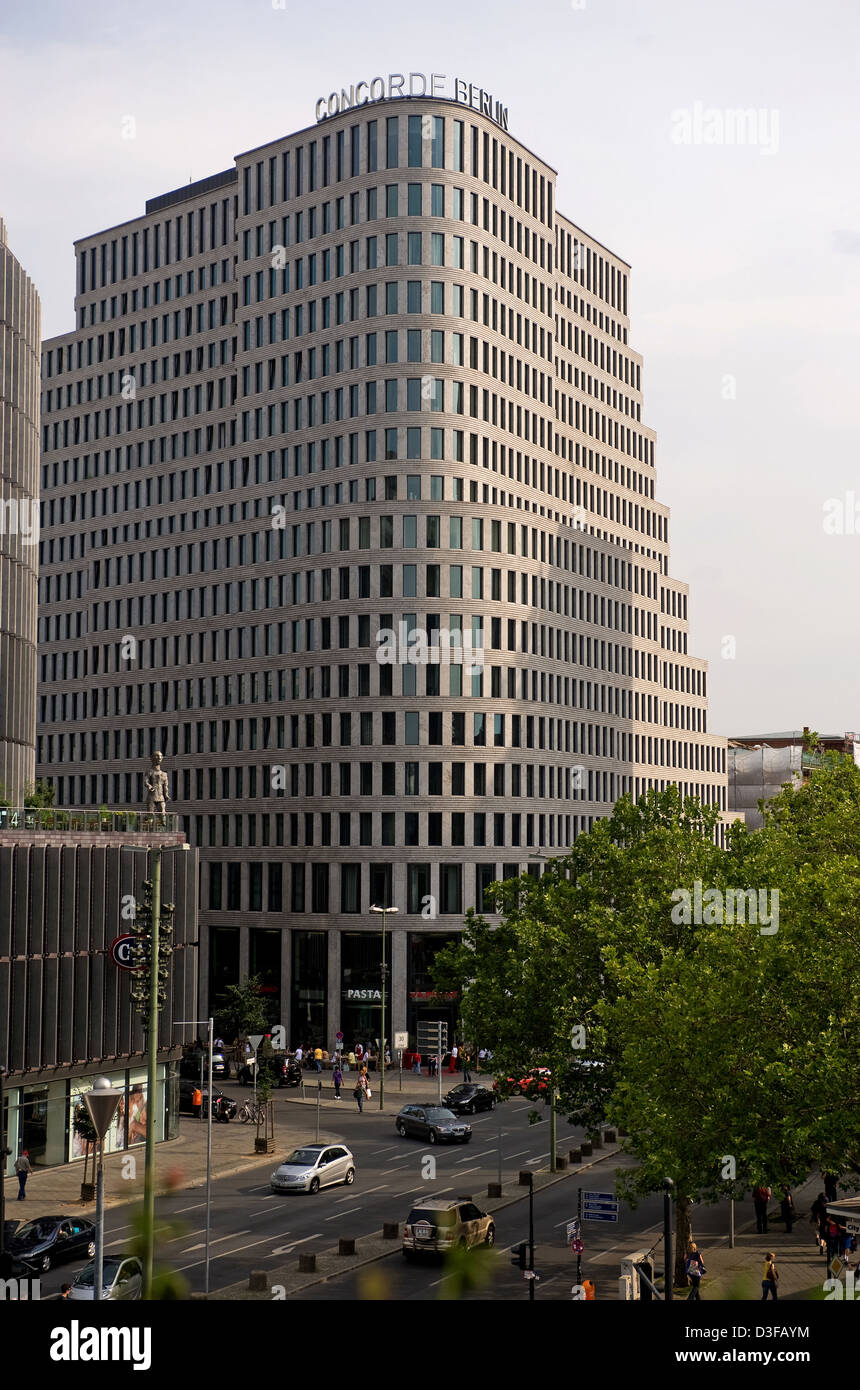 Berlin, Germany, the Concorde Hotel Stock Photo - Alamy
