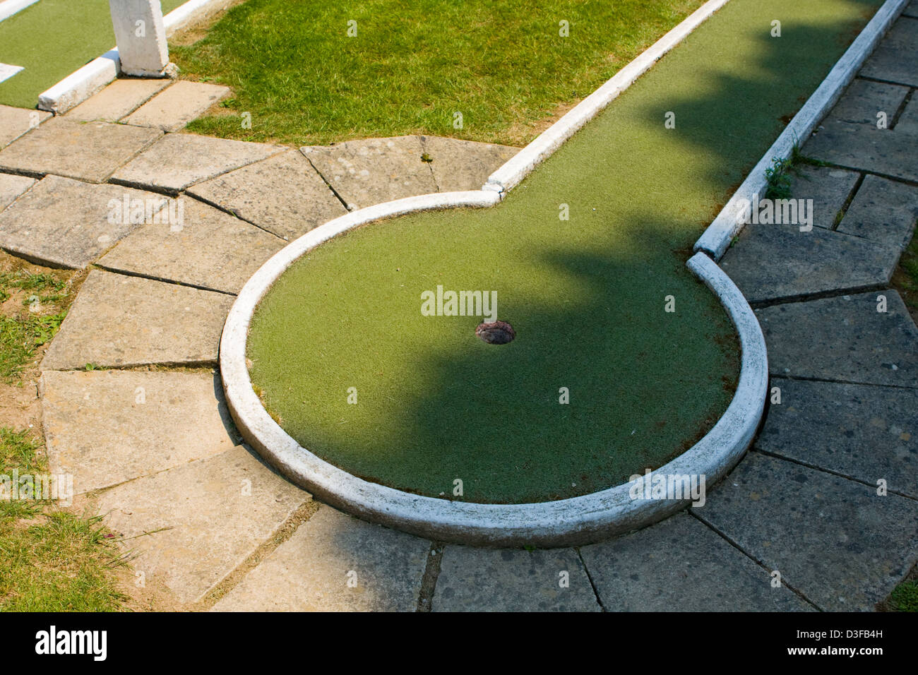 Mini Golf course Stock Photo - Alamy