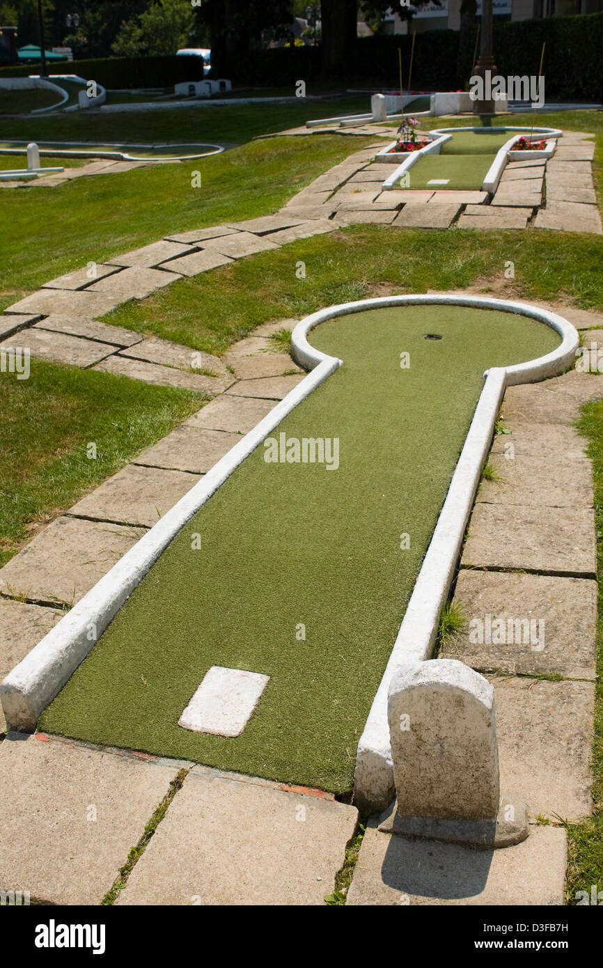 Mini Golf course Stock Photo - Alamy