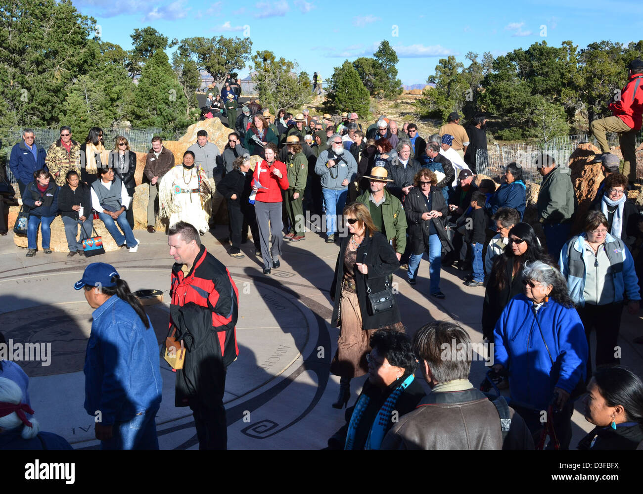 The Mather Point Landmark Dedication at Grand Canyon National Park ...
