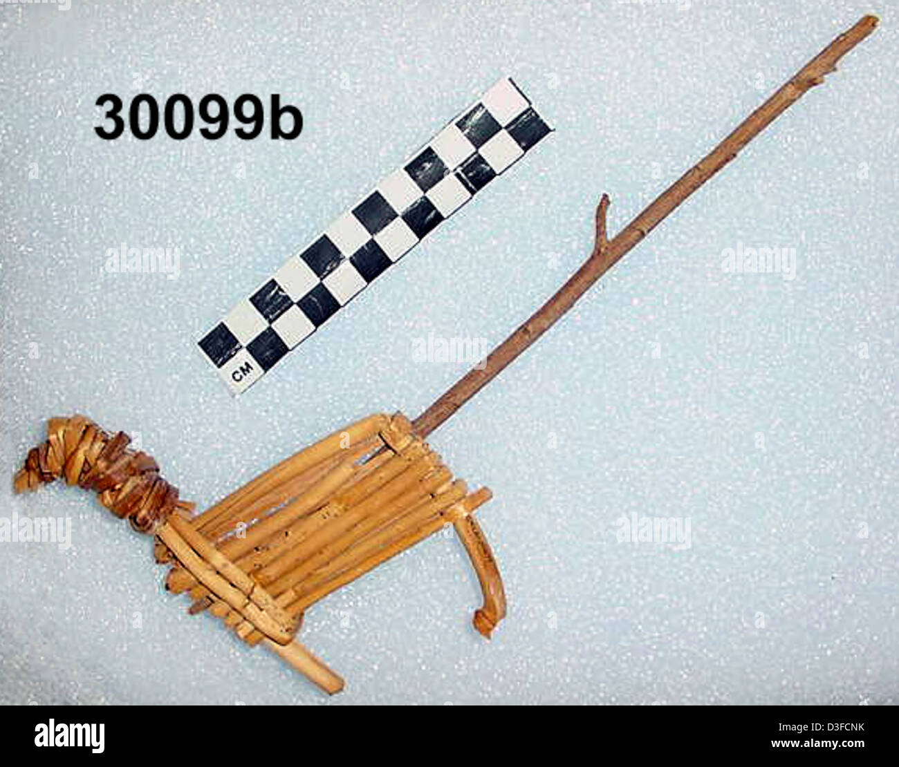 This split-twig figurine, an archaeological artifact found in the Grand ...