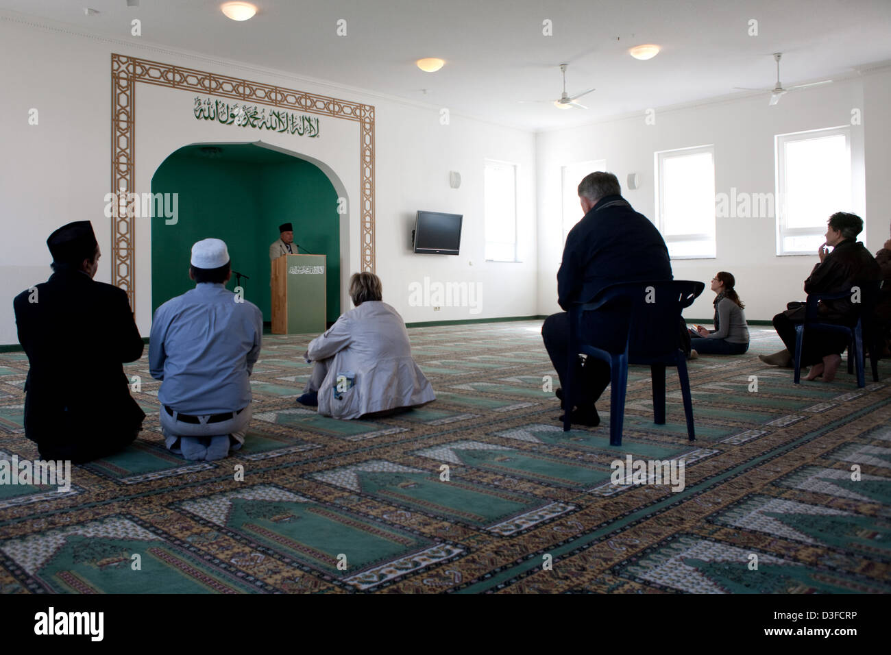 Berlin, Germany, the Khadija Mosque in Heinersdorf Stock Photo - Alamy