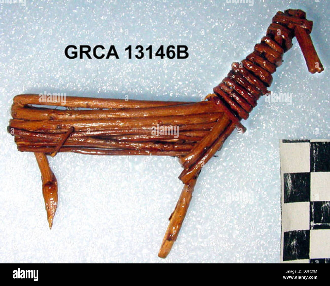 The Split-Twig Figurine, discovered in Grand Canyon National Park, is a ...