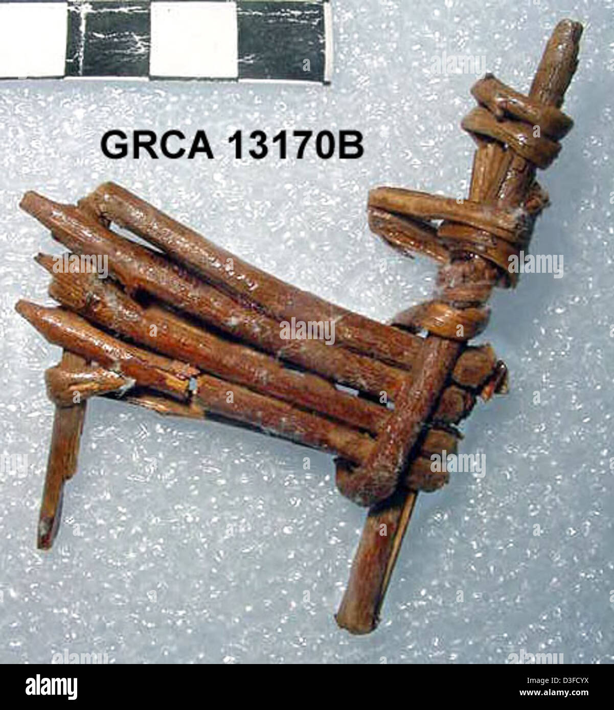 A Split-Twig Figurine, an archaic prehistoric artifact found in Grand ...