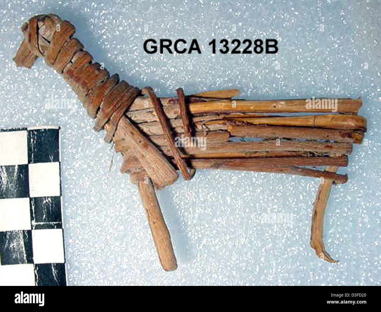 The Split-Twig Figurine, an archaic prehistoric artifact found in the ...