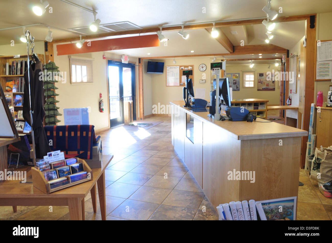 Desert View Visitor Center Bookstore 0017 Stock Photo - Alamy