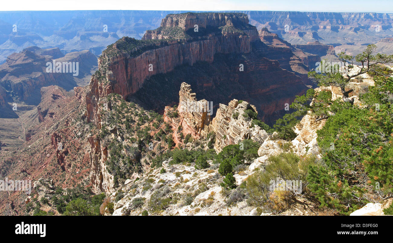 Cape Royal, located on the North Rim of Grand Canyon National Park ...