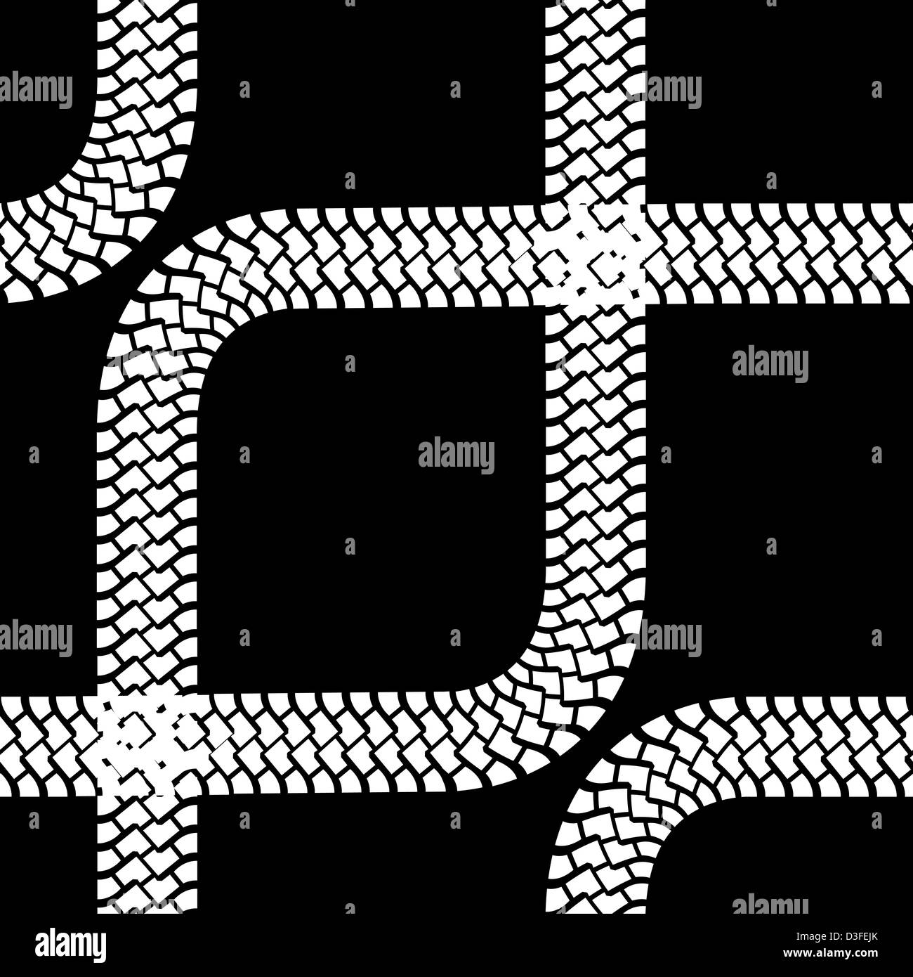 Seamless wallpaper tire tracks pattern illustration vector background ...