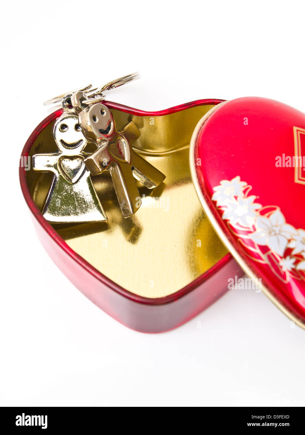 Keychain heart hi-res stock photography and images - Alamy