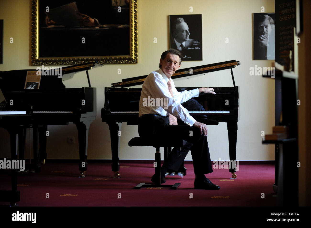 Berlin, Germany, pianist Josef Bulva Stock Photo - Alamy