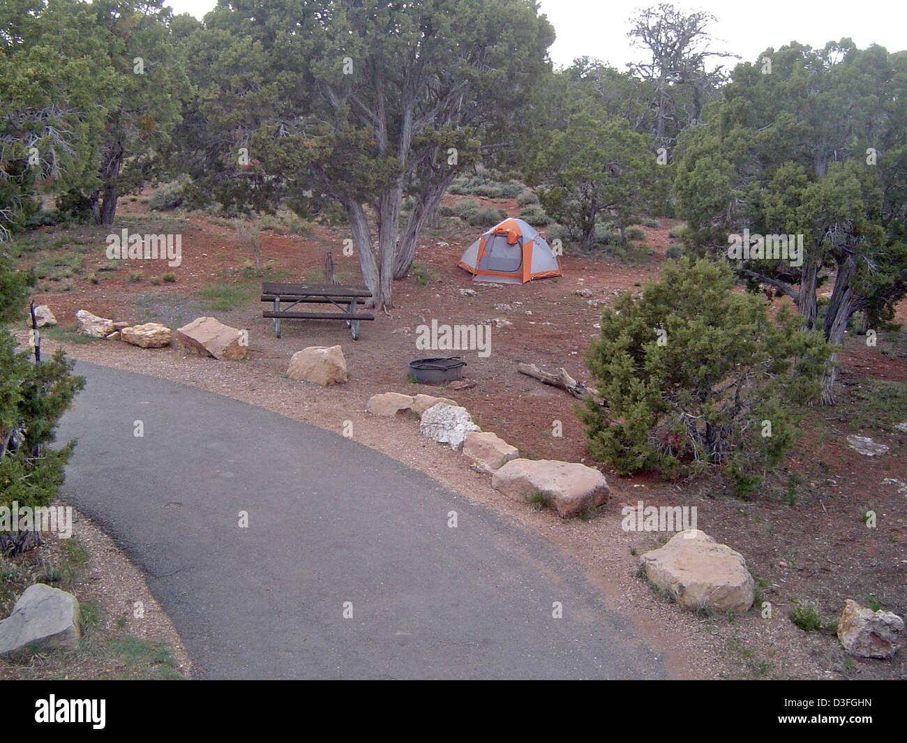 Desert View Campground, located in Grand Canyon National Park, offers ...