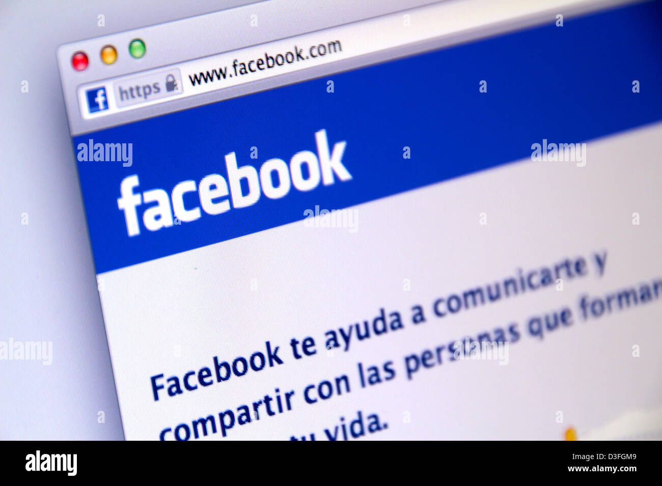 Facebook profile zuckerberg hi-res stock photography and images - Alamy