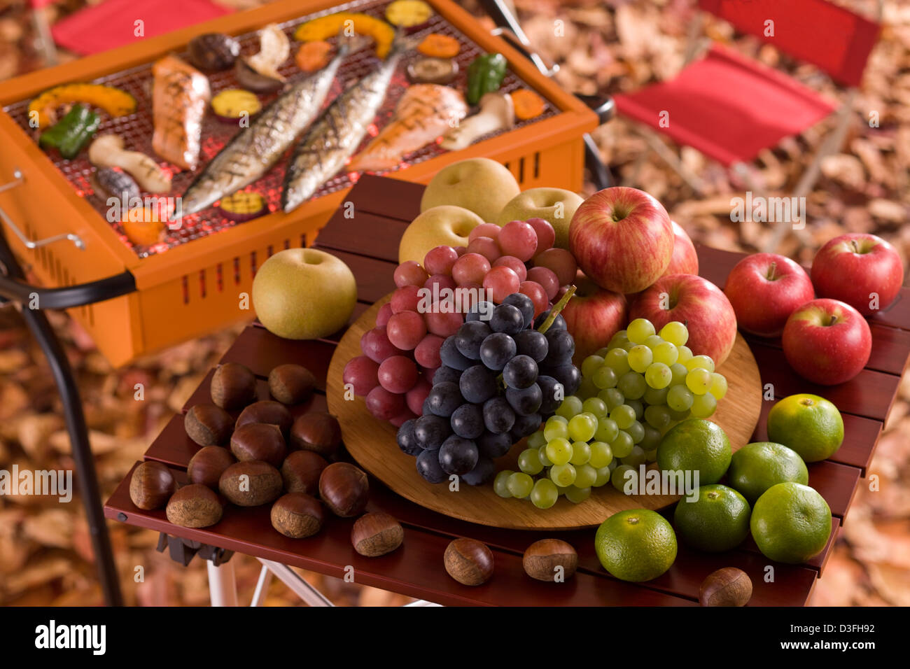 Barbecue fruit hi-res stock photography and images - Alamy