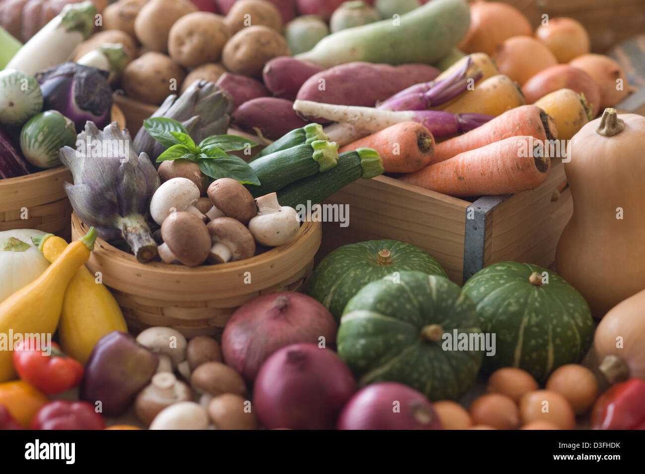Multicolored vegetable hi-res stock photography and images - Alamy