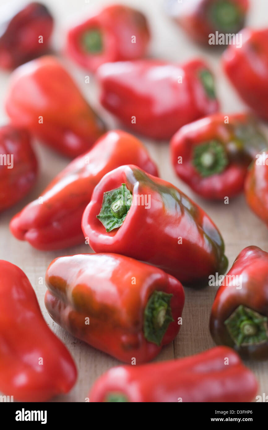 Red Bell Pepper Stock Photo - Alamy