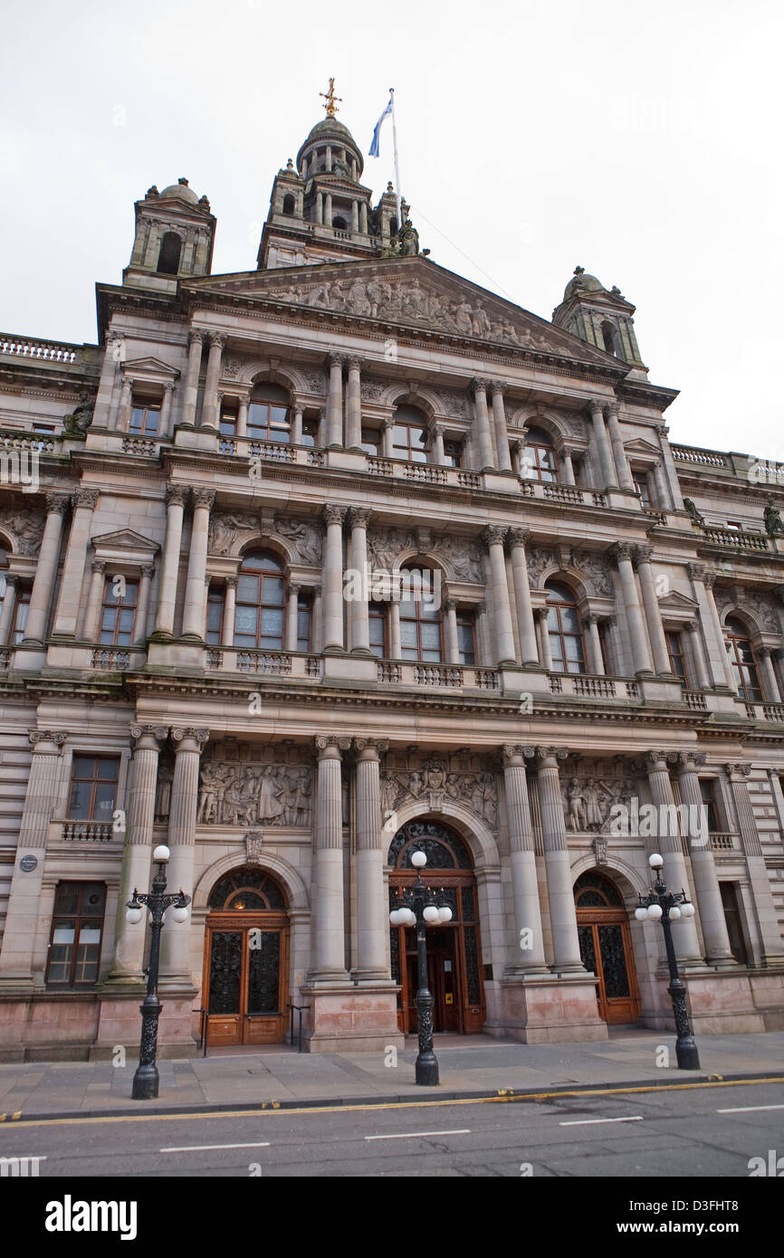 Glasgow city chambers arches hi-res stock photography and images - Alamy