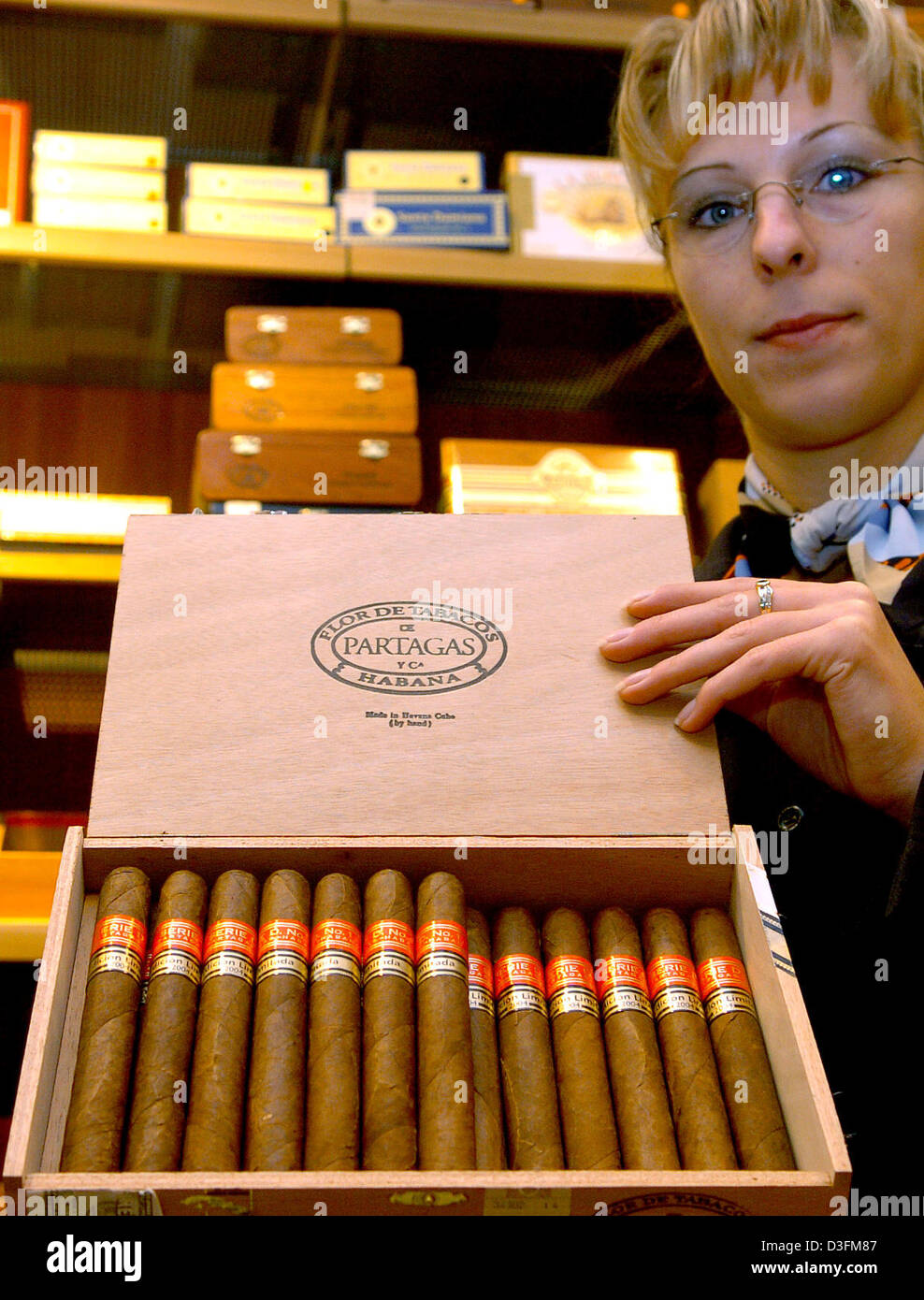 Partagas cigar store hi-res stock photography and images - Alamy