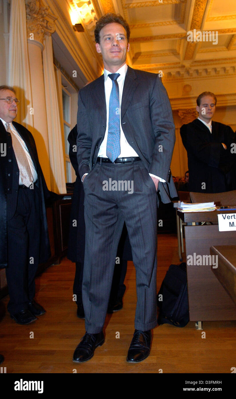 (dpa) - Alexander Falk, 35, a German businessman who sold an Internet ...