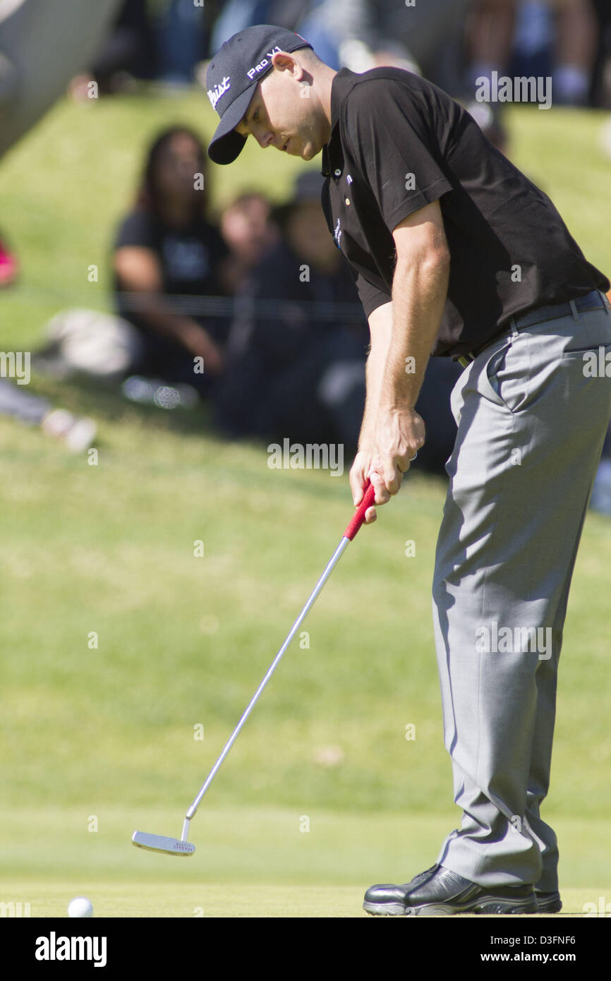 Feb. 17, 2013 - Los Angeles, California (CA, United States - Bill Haas ...