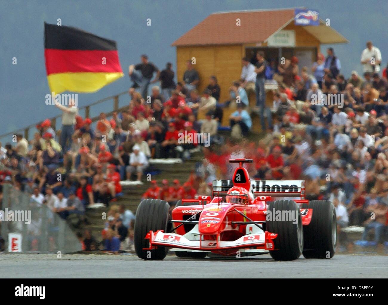 (dpa) - German formula one champion, Michael Schumacher (Ferrari ...