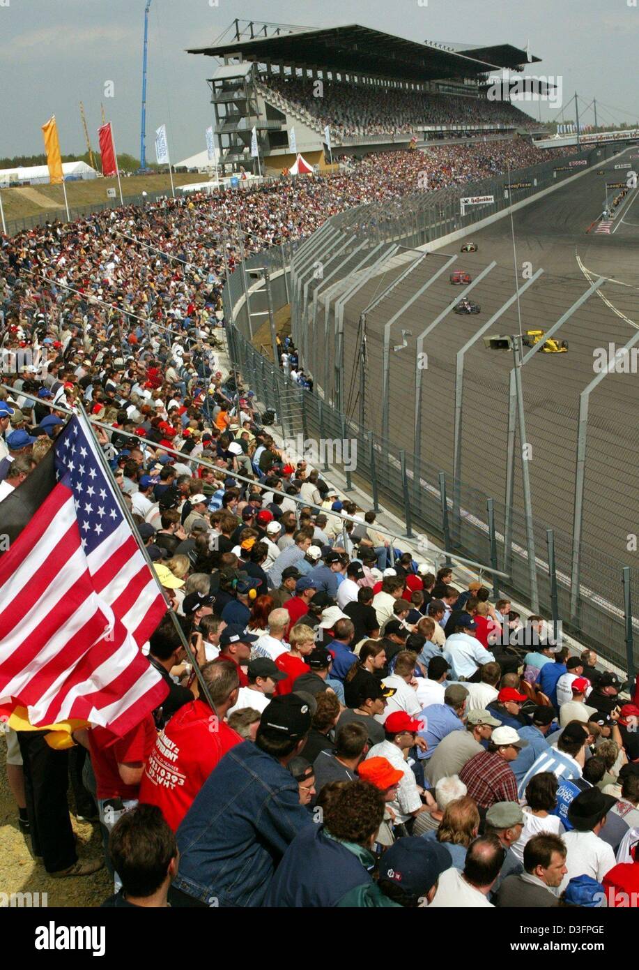 American flag race car hi-res stock photography and images - Alamy
