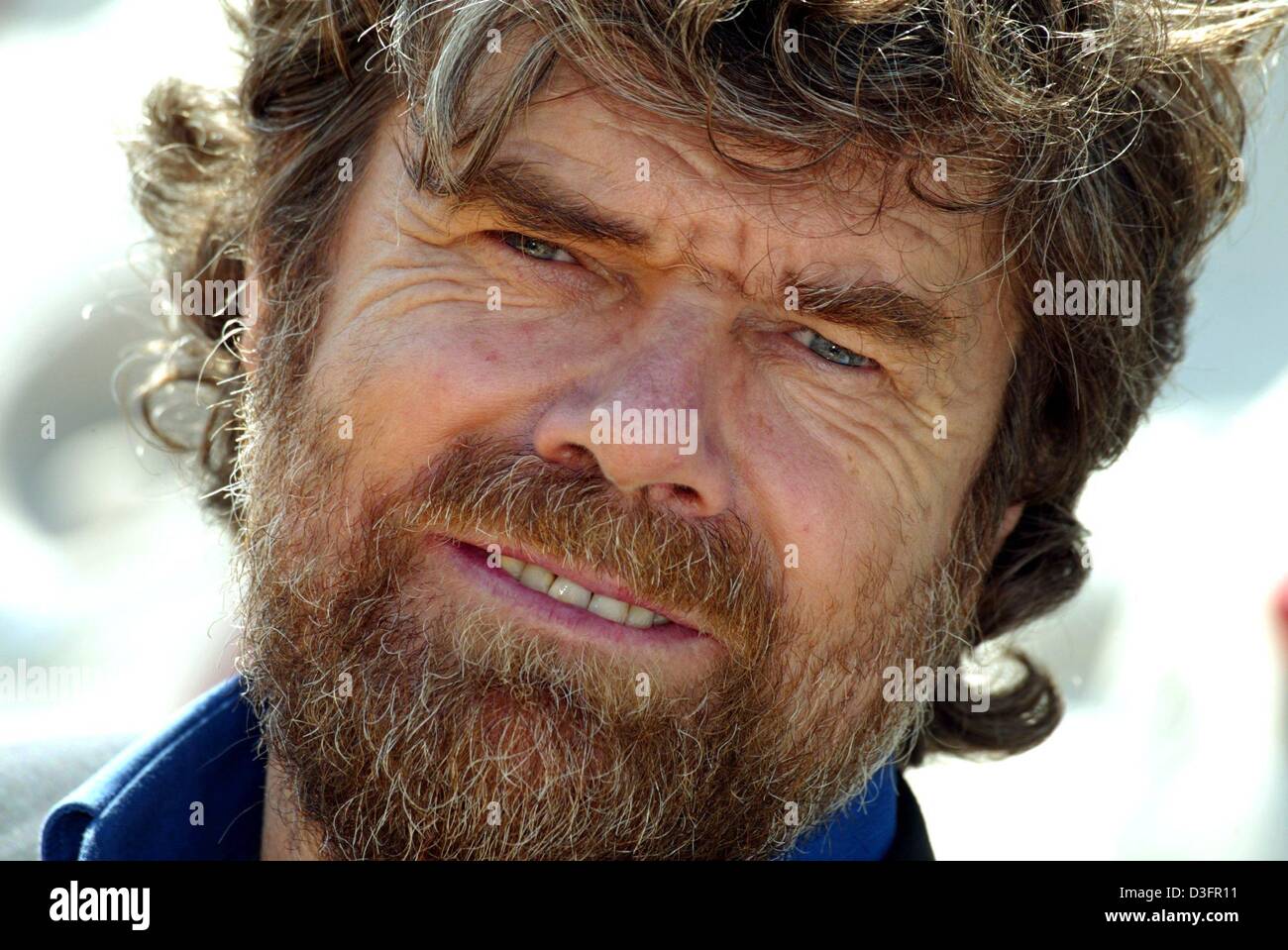 (dpa) - Austrian extreme mountaineer Reinhold Messner pictured in Neuss ...