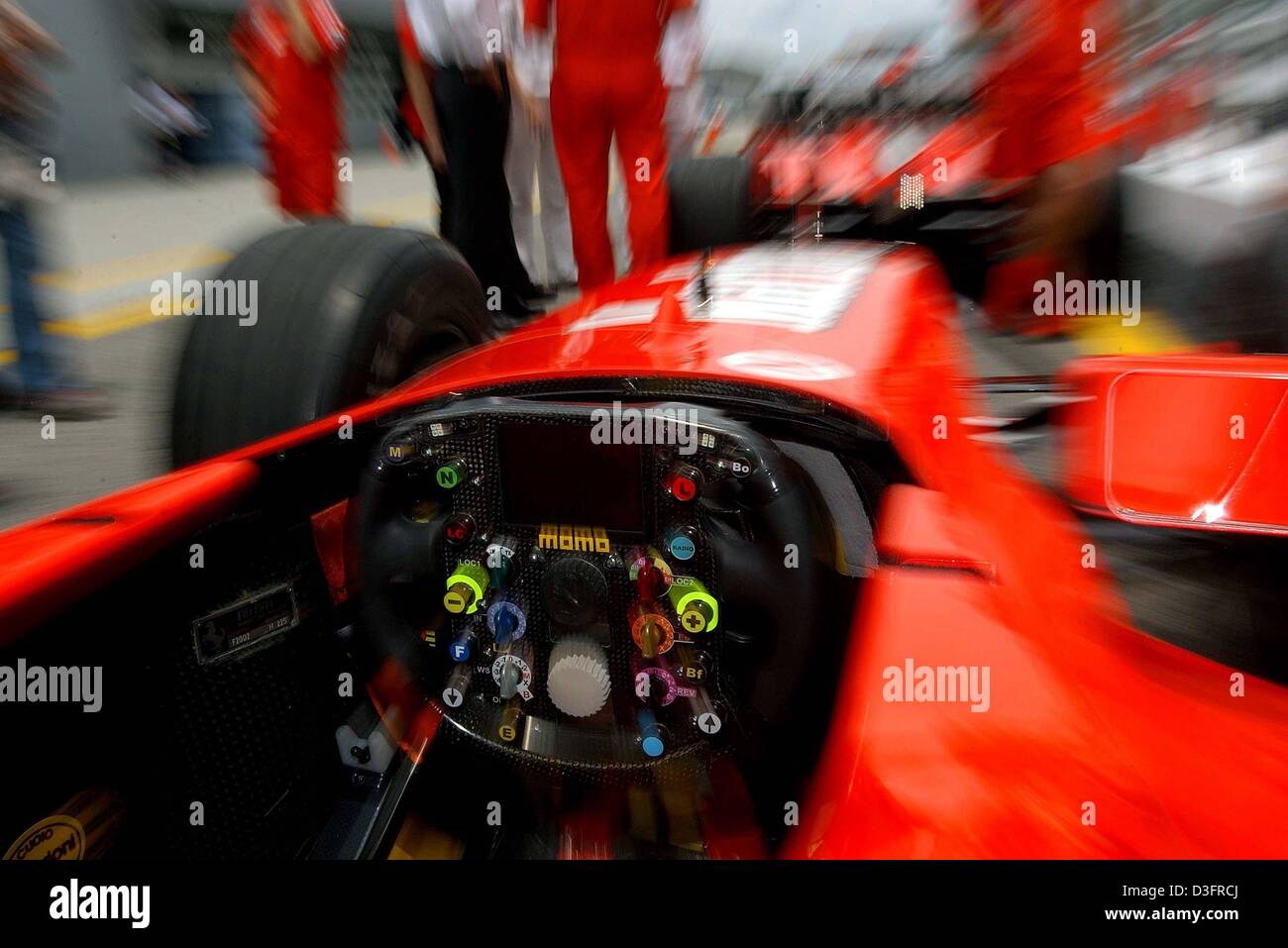Formular 1 steering wheel hi-res stock photography and images - Alamy