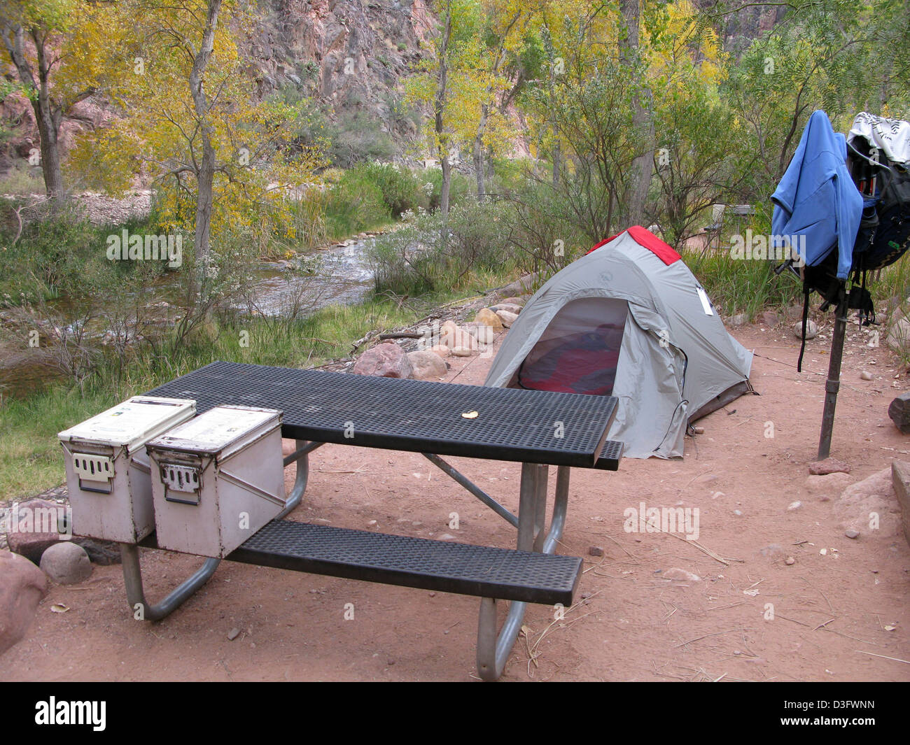 Bright Angel Campground, located in Grand Canyon National Park, offers ...