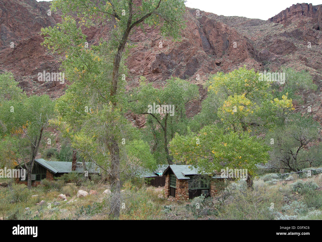 Phantom Ranch, located at the bottom of the Grand Canyon, is a popular ...