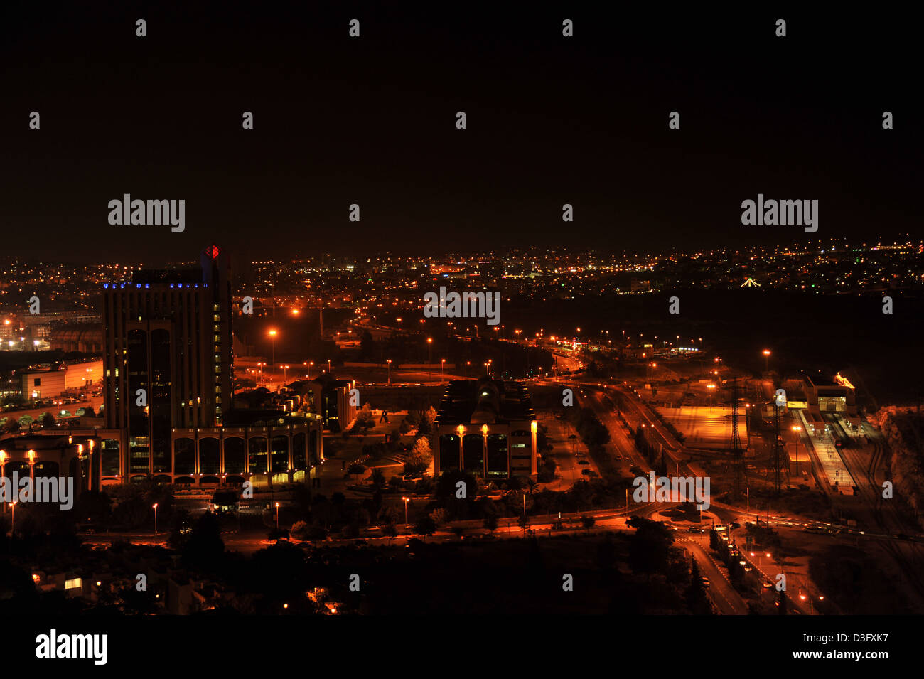 Jerusalem at night, Israel Stock Photo - Alamy