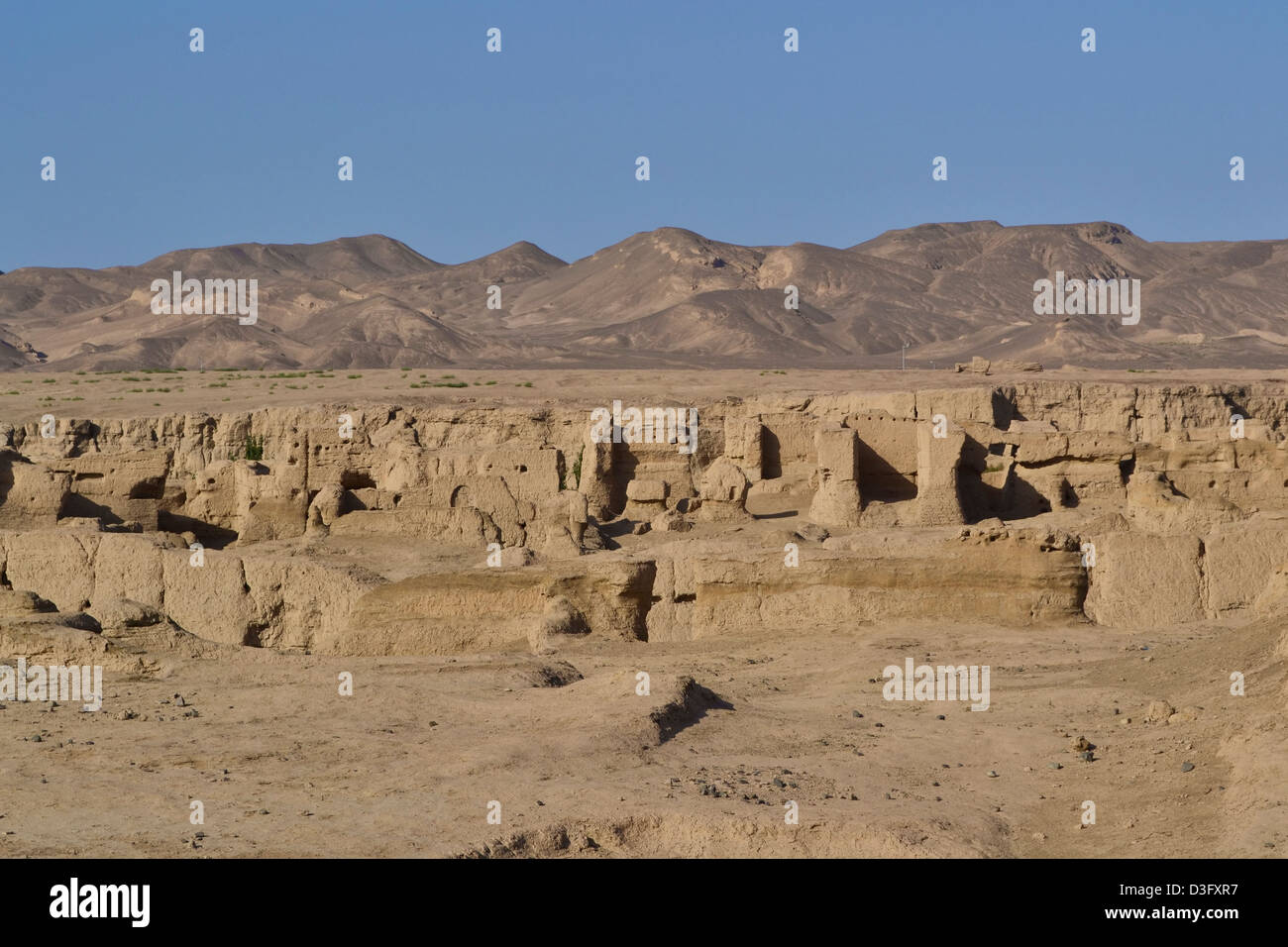 Old city Gaochang on the Silk road Stock Photo - Alamy