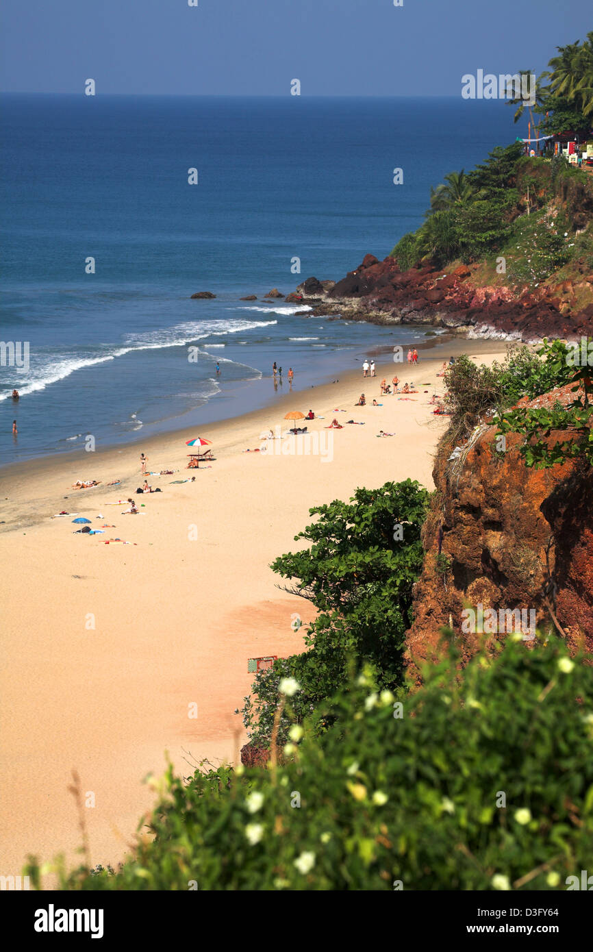 Varkala cliff hi-res stock photography and images - Alamy
