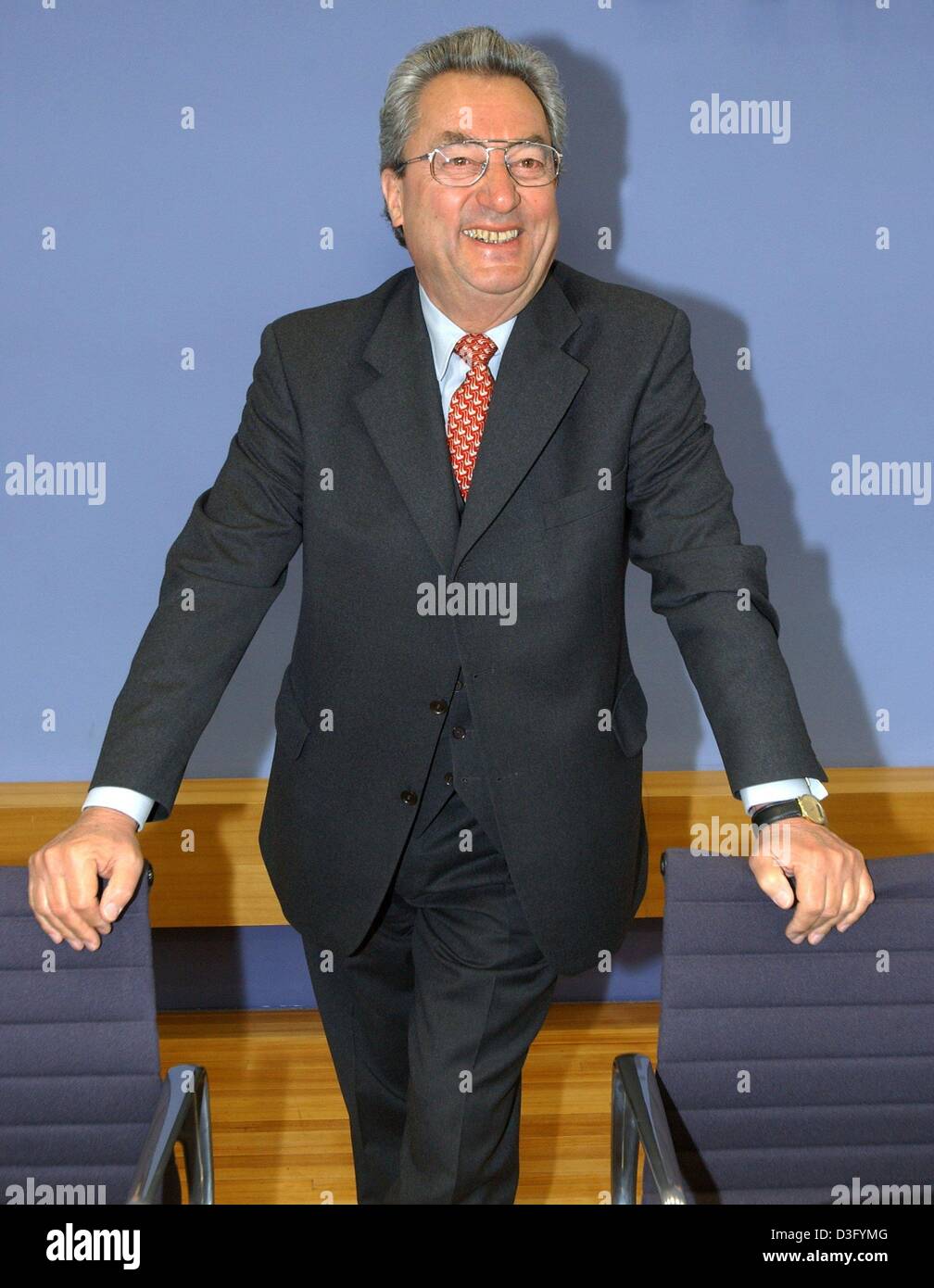 (dpa) - Dieter Hundt, President of the German federation of employers ...