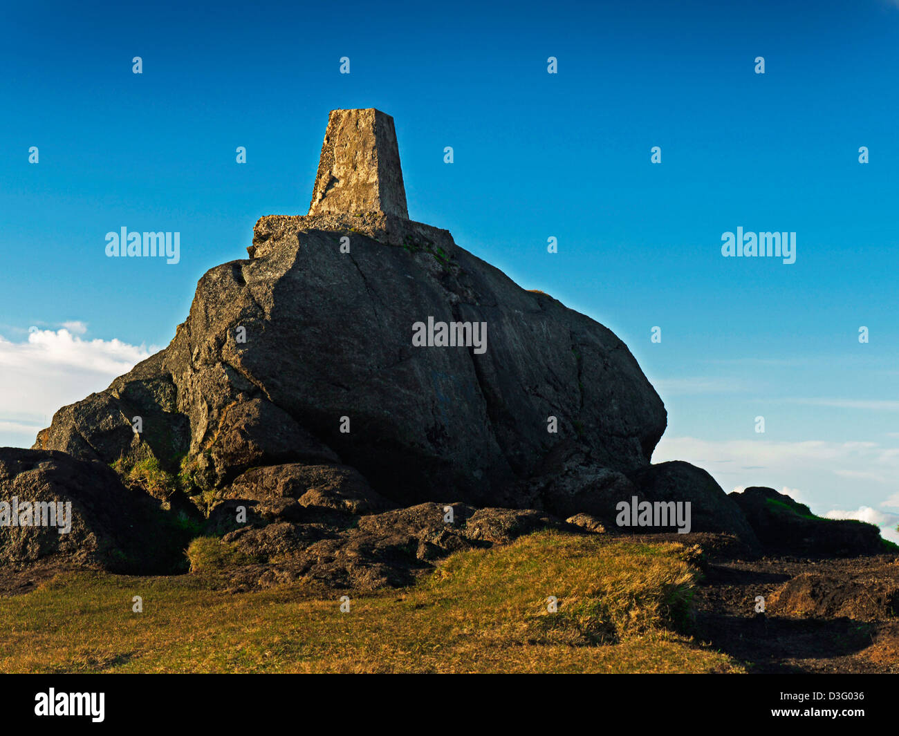 View of the majestic Slieve Foye Mountain Stock Photo - Alamy