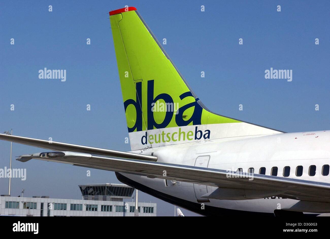 (dpa) - An airplane of Germany's second biggest airline Deutsche BA ...