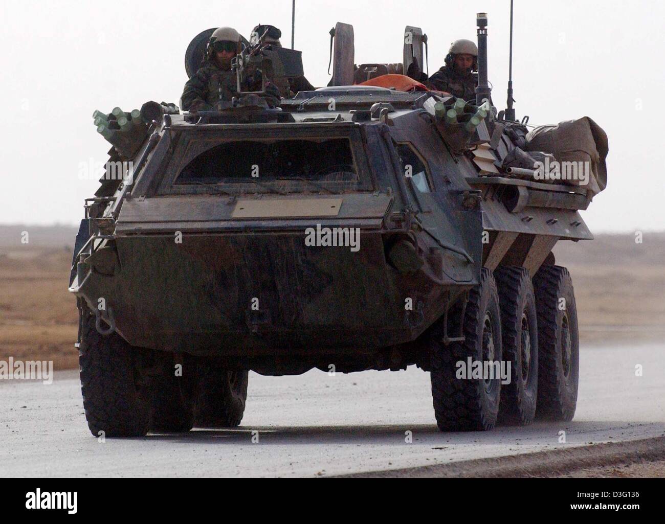 (dpa) - An in Germany manufactured APC (armoured personnel carrier ...