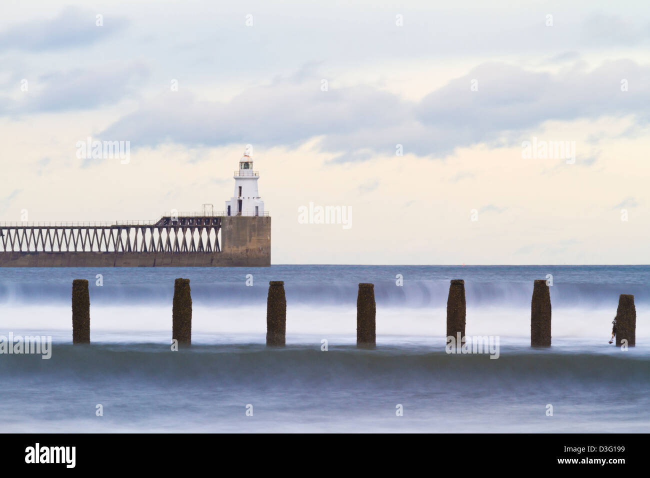 Blyth pier hi-res stock photography and images - Alamy