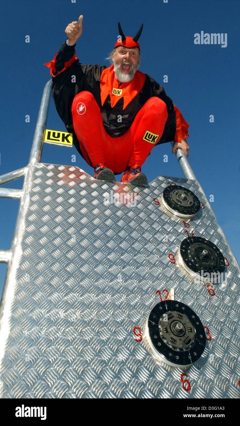 (dpa) - Velo designer Dieter Senft, known as the Biker Devil 'El Diablo ...