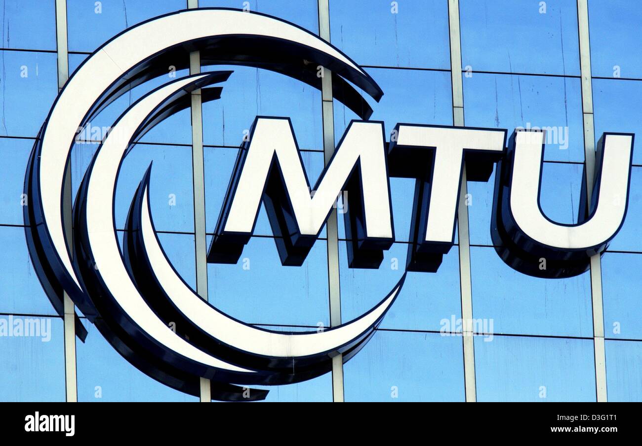 (dpa) - The corporate logo of MTU Aero Engines is pictured in Munich, 7 ...