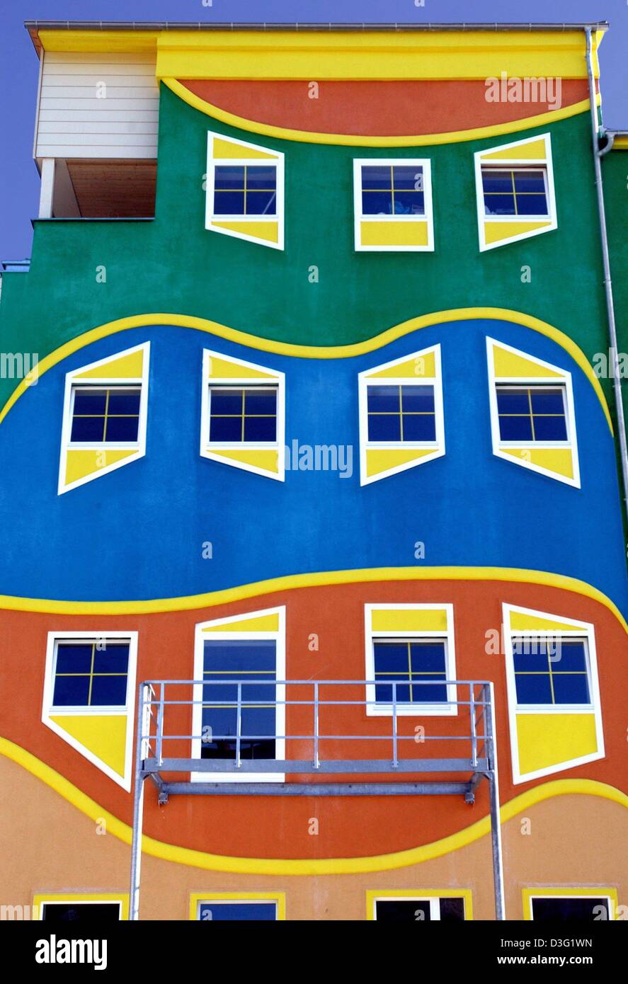 Arts culture entertainment ace architecture house colour facade germany ...