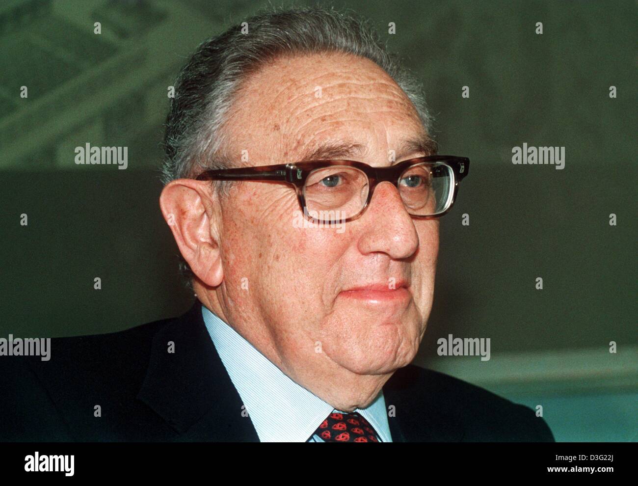 (dpa files) - The former US Foreign Minister Henry Kissinger, pictured ...