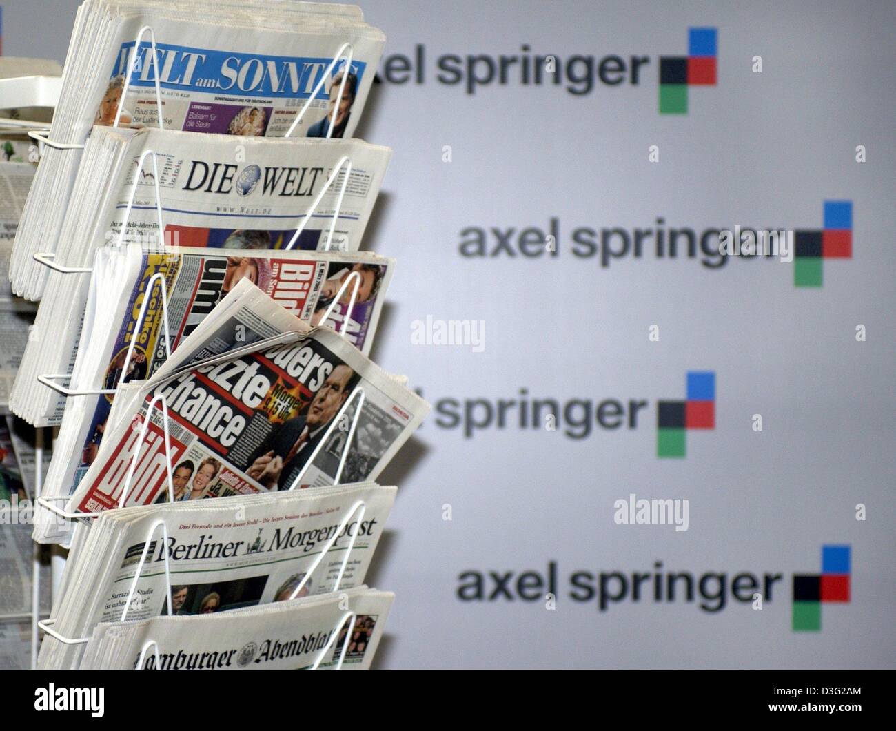 Springer newspapers hi-res stock photography and images - Alamy