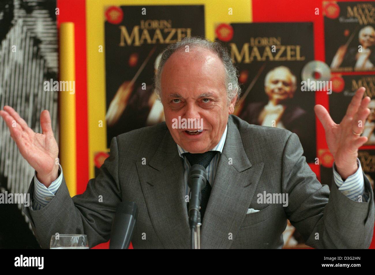 American conductor lorin maazel hi-res stock photography and images - Alamy
